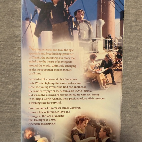 Paramount | Media | Titanic 997 2 Part Box Set Vhs Titanic Vhs ...